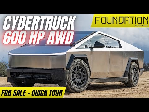 ⚡ 2024 Tesla Cybertruck Foundation Series – FOR SALE! Ultra Futuristic EV Truck Tour Auto Giant USA