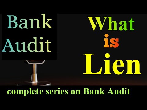 what is Lien? Lien क्या होता हैं? #bankaudit #concurrentaudit #finance #banking