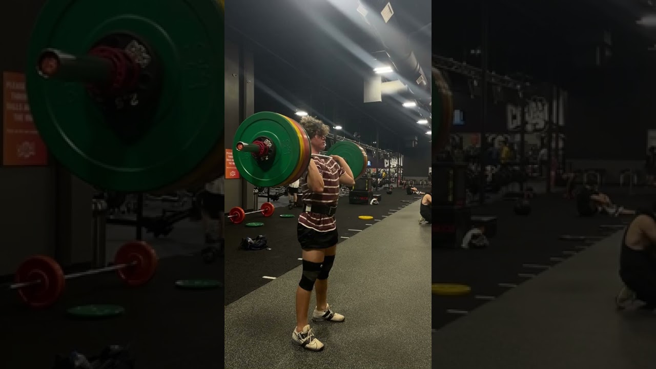 105kg CLEAN AND JERK
