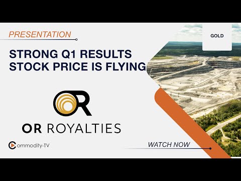 OR Royalties: Strong Cash Flow in the First Quarter and New Projects - The Share Price Breaks Out
