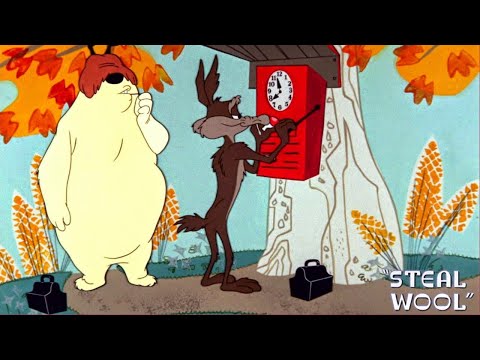 Steal Wool 1957 Looney Tunes Ralph Wolf and Sam Sheepdog Cartoon Short Film | Review
