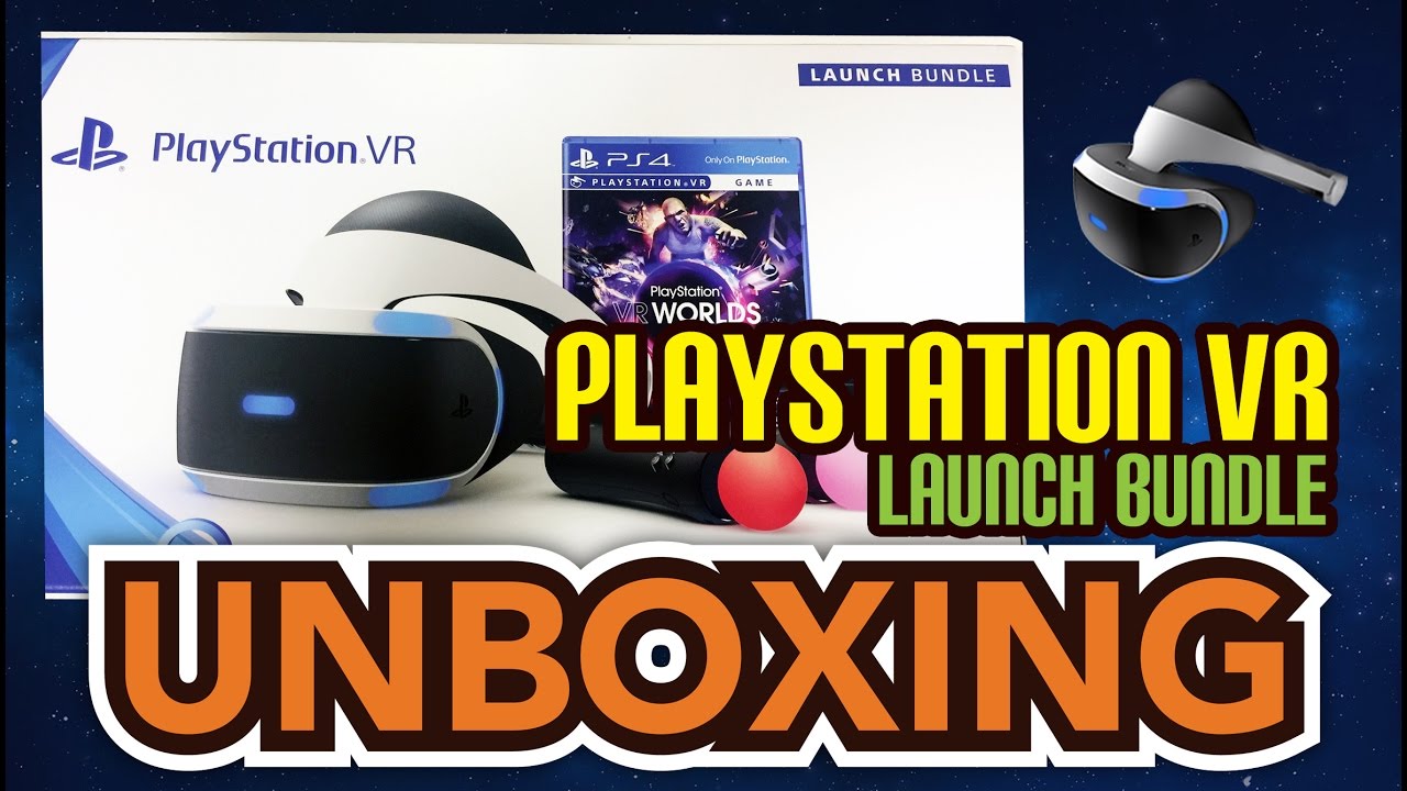 PlayStation VR (PS VR) Launch Bundle Unboxing !!