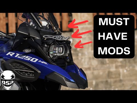 MUST have Mods // BMW R1250GSA mods walk-around // Enough protection??