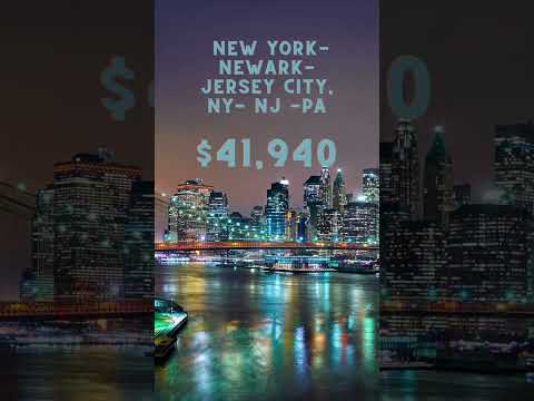 CNA Salary: 10 Highest Paying Metro Cities. How much do CNAs make? #shorts