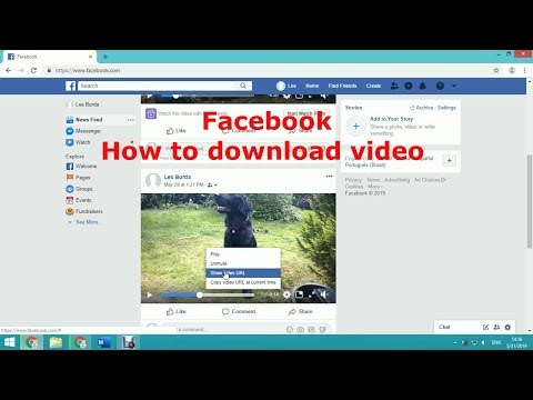 How to download a video from Facebook