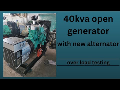 Generator Set - 40kva open diesel generator Retail Trader from Bhavnagar