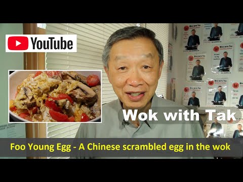 Foo Young Egg – A Chinese scrambled egg in the wok in less than 3 minutes