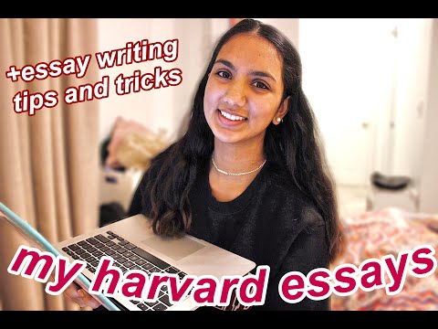 reading the essays that got me into harvard! + college essay tips and tricks