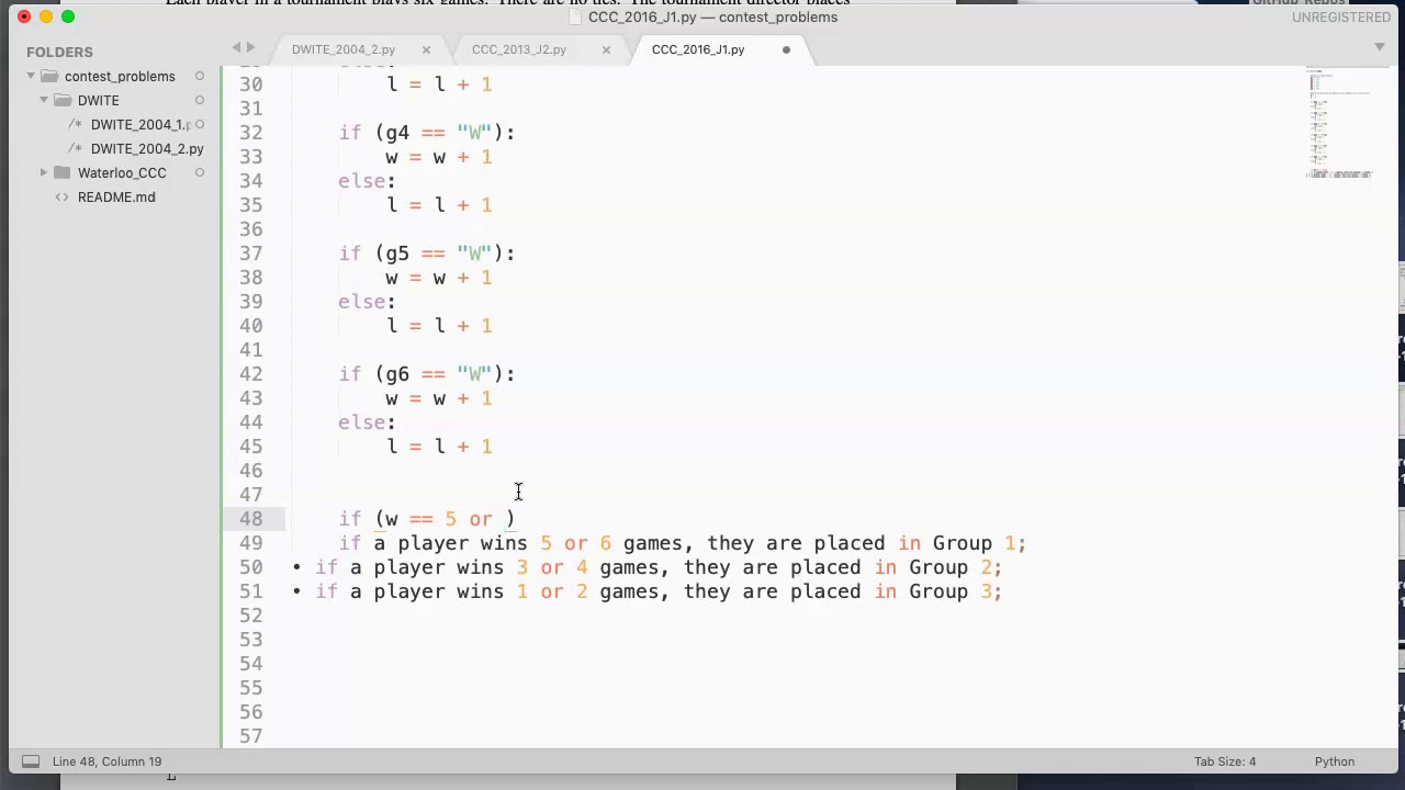 Waterloo CCC _2016_J1 (PYTHON)