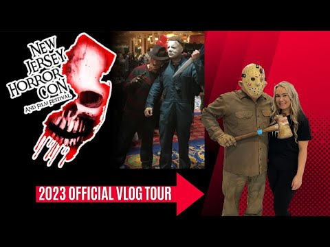 FIRST LOOK: Explore the Nightmares at NJ Horror Con 2023 in Atlantic City Scary Vlog | Showboat