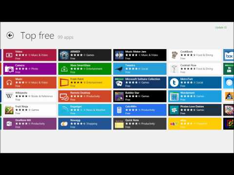 Getting Started with Windows 8: The Store