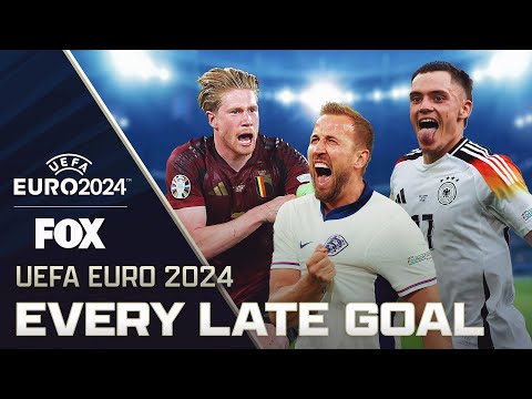 UEFA Euro 2024: Every late game goal of the tournament