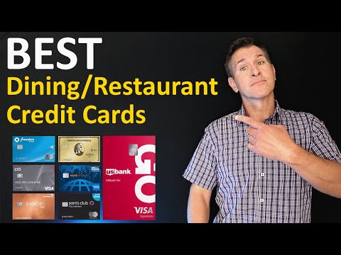 Best Dining Credit Cards 2021 - Best Credit Cards for Restaurants / Eating Out / Takeout
