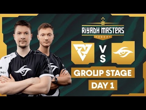 Strong performance by Team Secret A vs Tundra Esports | Riyadh Masters | Game 1