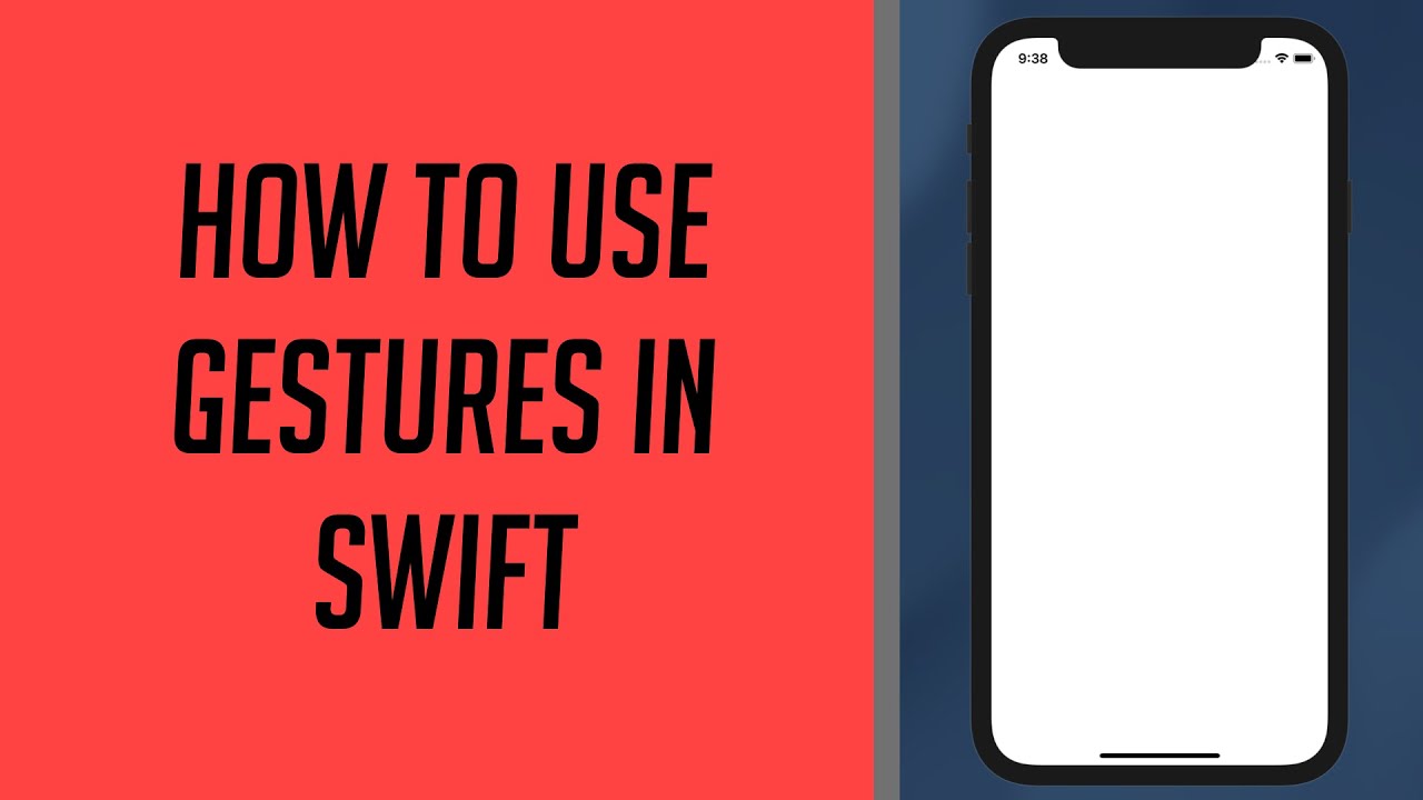 How to use Gestures in swift