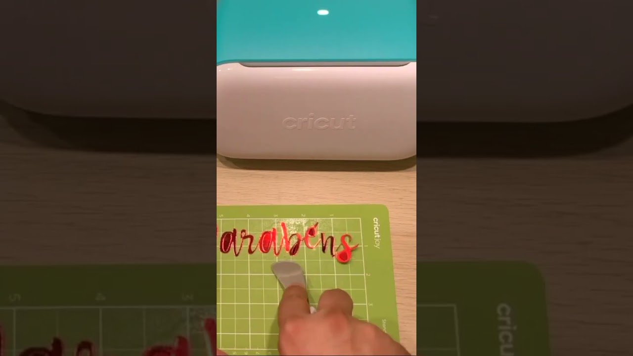 Topo de Bolo com a Cricut Joy