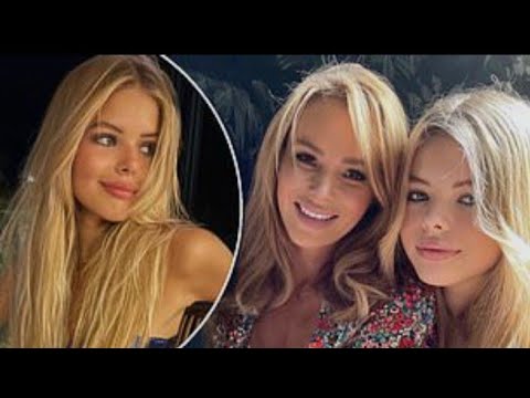 Amanda Holden's daughter will finish education before modelling#amandaholdennews