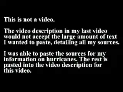 11a. Sources for my last video