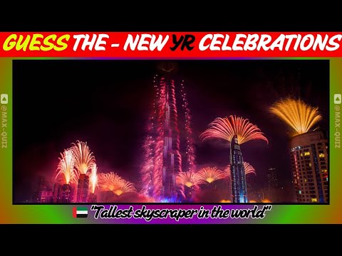 ποΈ Guess the City from the Fireworks π Fun New Year Quiz