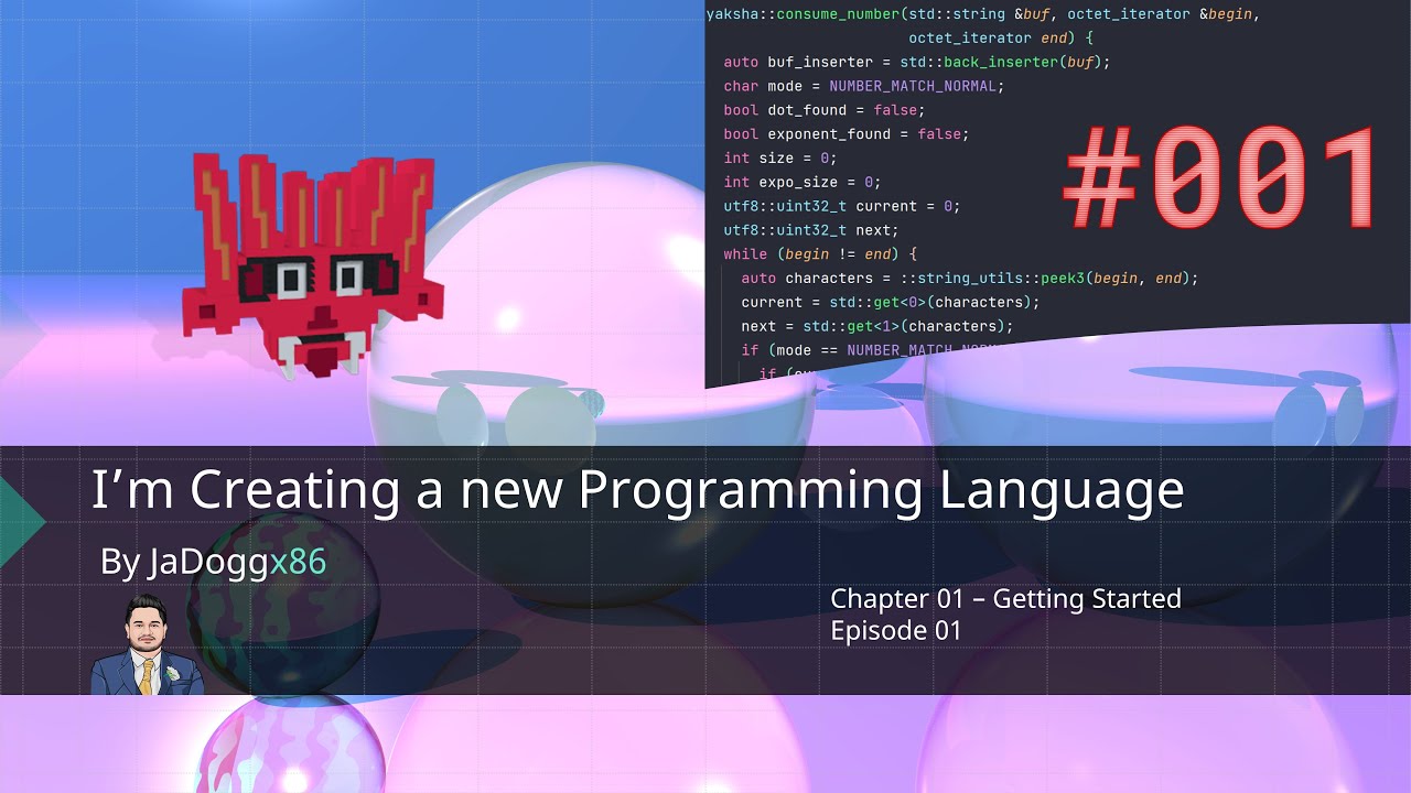 001 - I'm creating a new Programming Language - Introduction, Project Structure & Setup CMake