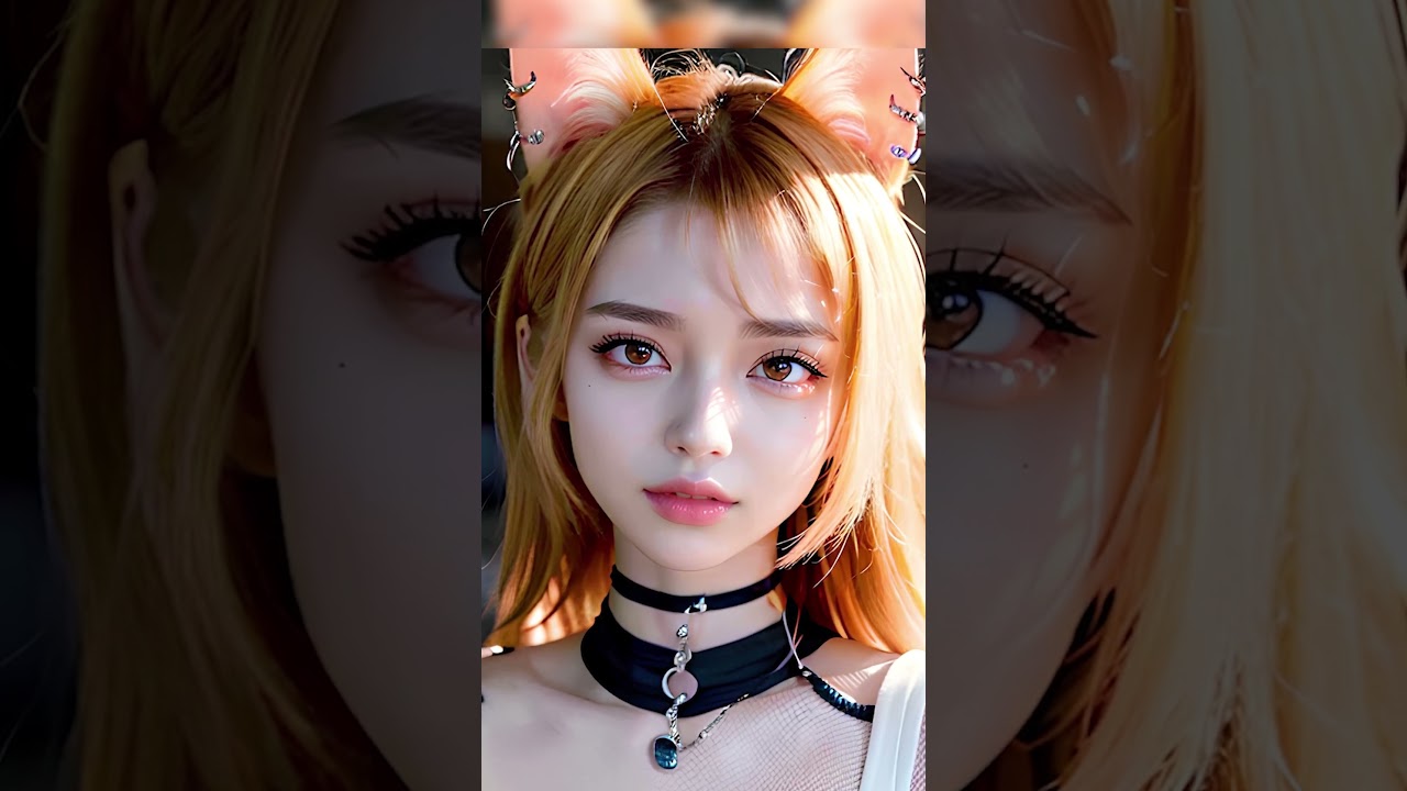 AI ART LOOKBOOK SHORTS   FOX EARS