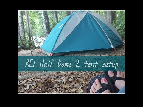REI Half Dome 2 Tent Setup and Review (June 2016)