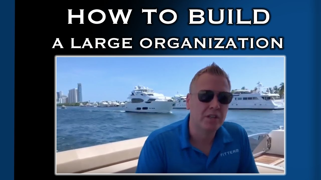 How To Build A Large Organization | Christopher Hummel