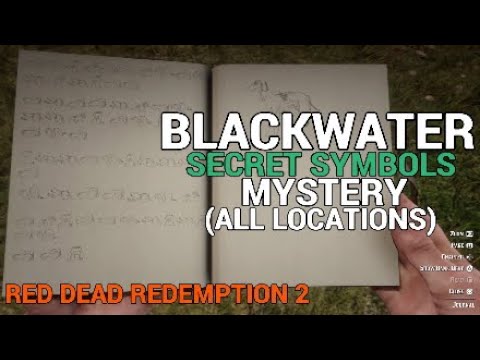 Red Dead Redemption 2 BLACKWATER SYMBOLS Secret Code (All Locations)