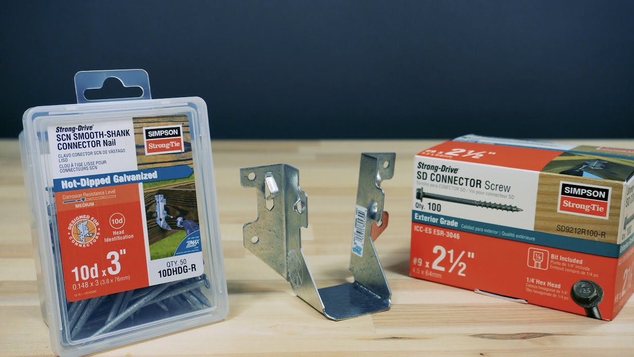 How to Choose the Right Simpson Strong-Tie Fastener | Quick Guide for DIYers & Pros