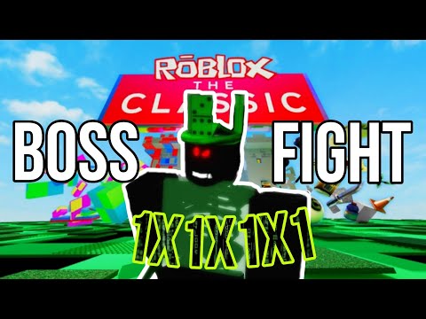 THE *SECRET* CODE FOR THE ROBLOX CLASSIC EVENT + BOSS FIGHT OF 1X1X1X1 GUIDE