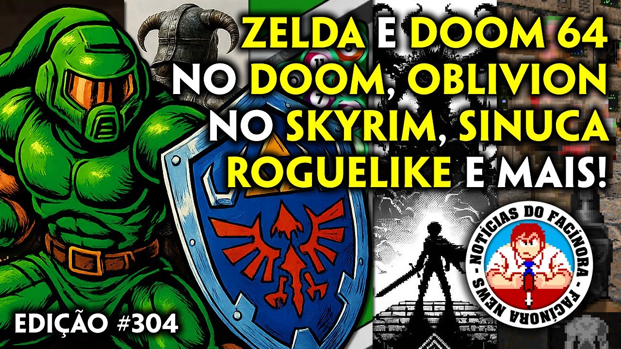 Conversão total de Zelda pra Doom, Doom 64 no Doom e mais [Notícias do ...