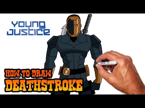 How to Draw Deathstroke Step by Step – I'm Youtuber – Follow my videos ...