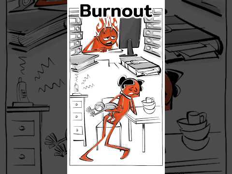 The 5 Stages of Burnout [Shorts Version] #sproutsschools #burnout #mentalhealth