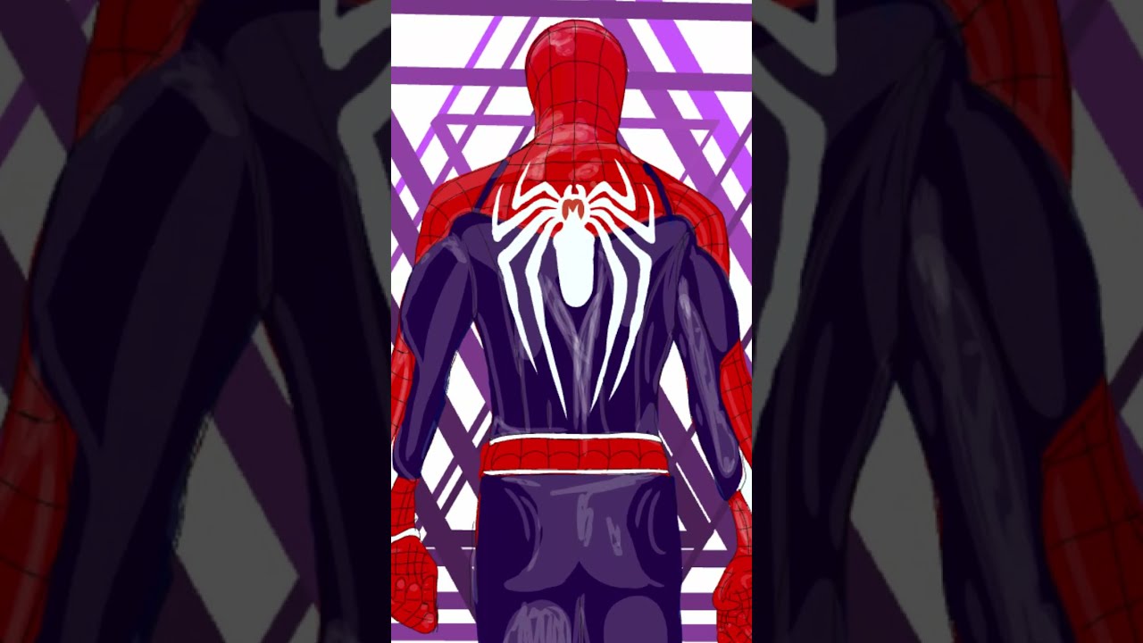 Introducing the vector illustration artwork of the Amazing Spider-Man 2 #short #youtubeshort #vector