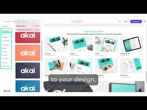Looka Review - AI logo maker