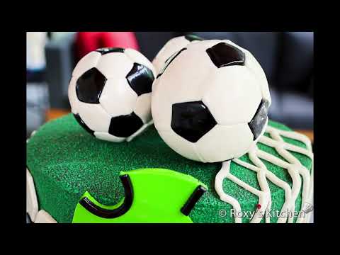 How to Make Soccer Ball Cake Toppers - The easiest way!