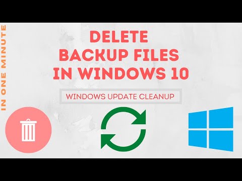 Windows Update Cleanup | How to Delete Backup Files in Windows 10 | Delete Old Windows Updates