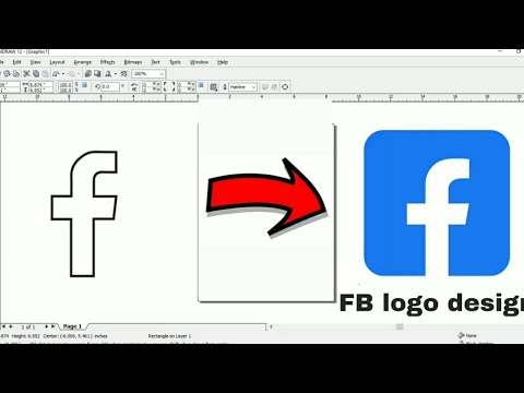 🌀FACEBOOK LOGO Tutorial
