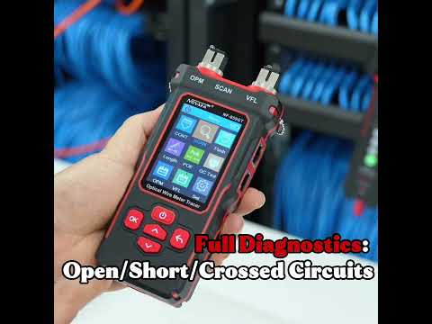 NF-859GT Review: Ultimate 10-in-1 LAN & Fiber Cable Tester (Save Time & Money!) #tools#networktester