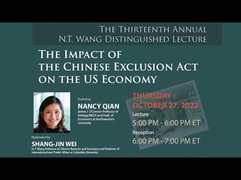 The Impact of the Chinese Exclusion Act on the U.S. Economy