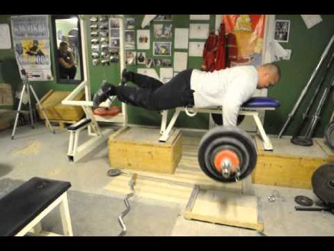 Lying Cambered Barbell Row | myworkouts.io