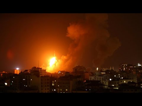 Israel strikes Gaza in response to militants' rockets