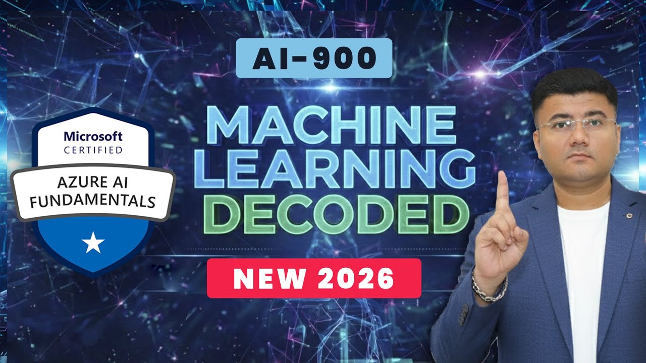 Machine Learning Fundamentals You Must Know for AI-900  #techupdate
