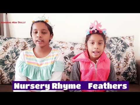 New Nursery Rhyme | Poem Feathers | English word Meanings | Learning New Skills of English book read