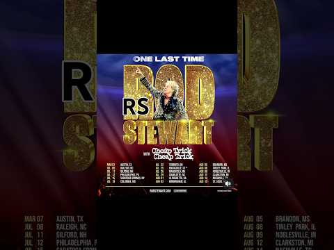 ROD STEWART. GIRA 2025 @RodStewart TOUR # #yolandaaguilar1 @reporterausa @reportera1usa