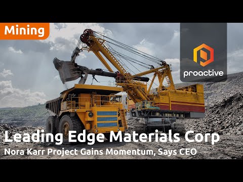 Leading Edge Materials to reapply for strategic project status as Norra Kärr development advances