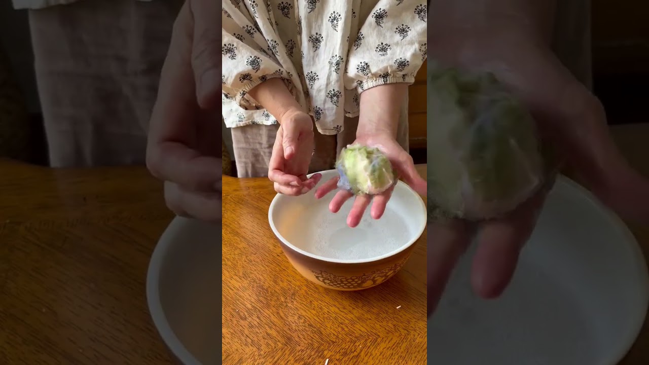 Wool Felted Easter Egg