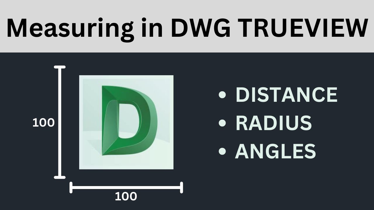 How to Measure Objects - DWG TrueView