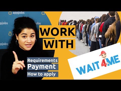 👷 RUN ERRANDS FOR MONEY - Work with WAIT4ME | AppJobs.com