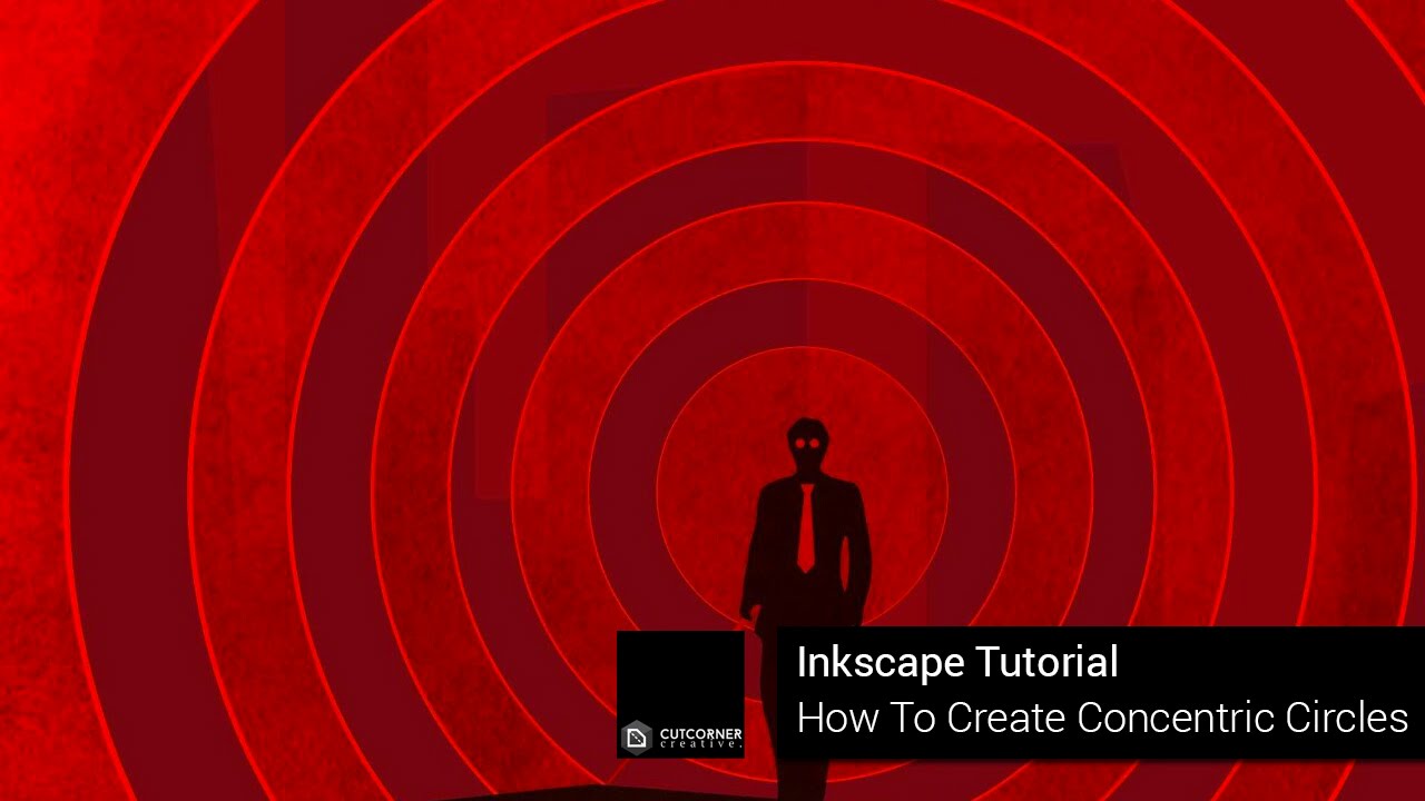 Inkscape Tutorial:  Creating Concentric Circles Quickly & Easily